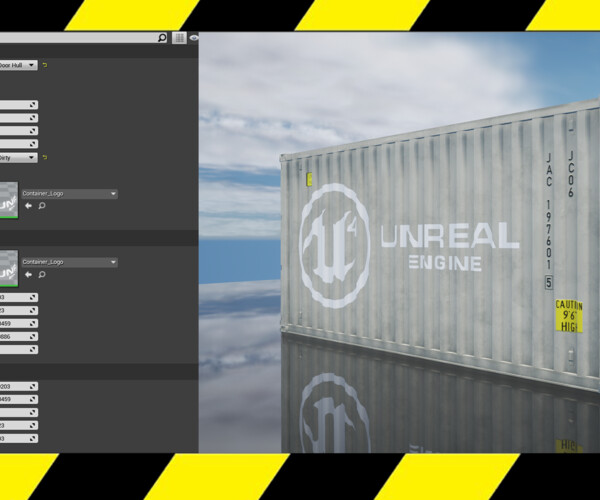 ArtStation - Cargo Container Pack (Unreal Engine) | Game Assets