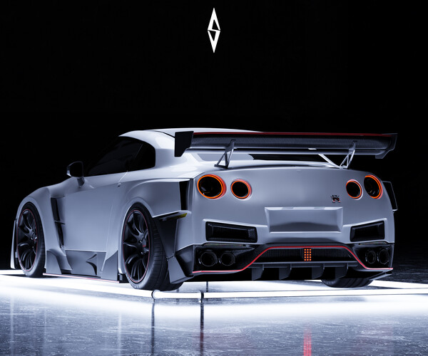 ArtStation - 2015 Nissan GTR "Velocity" | Game Assets