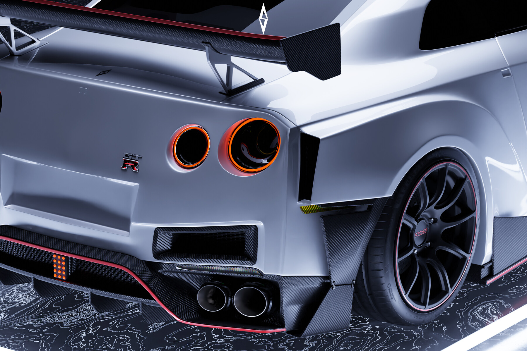 ArtStation - 2015 Nissan GTR "Velocity" | Game Assets