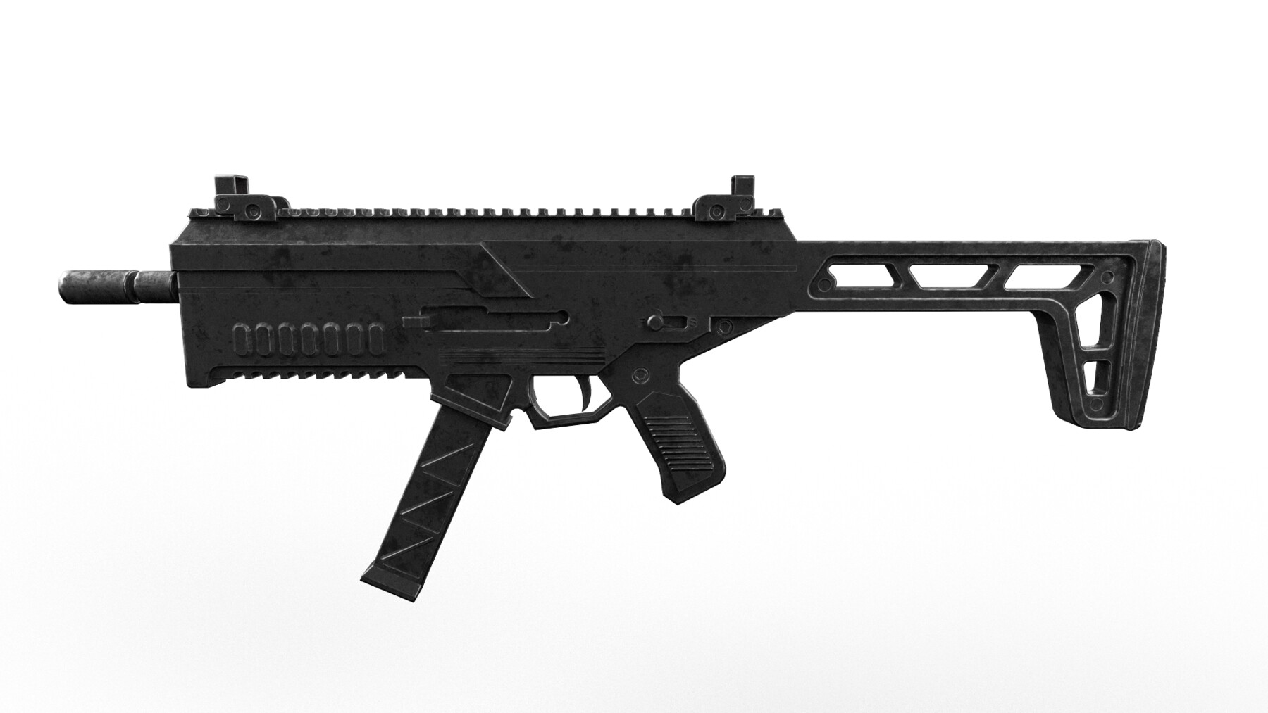 ArtStation - Machine Gun 03 | Game Assets