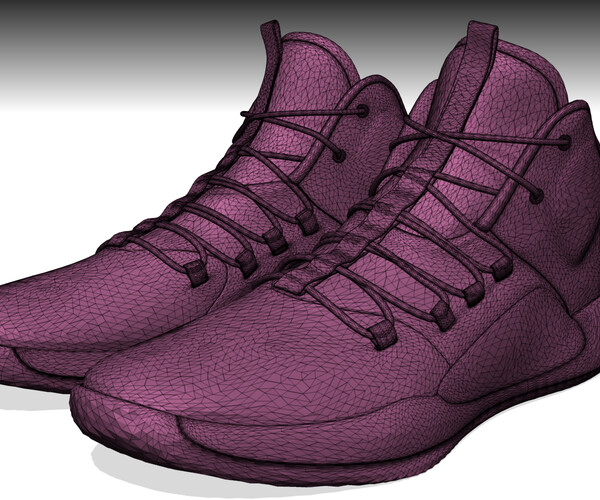 ArtStation - NIKE HYPERDUNK SHOES low-poly PBR | Game Assets