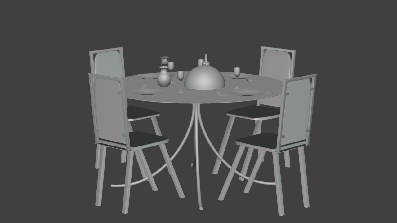 ArtStation - Table Set | Resources