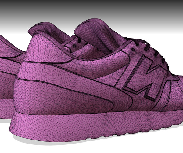 ArtStation - NEW BALANCE 777 SHOES low-poly PBR | Game Assets