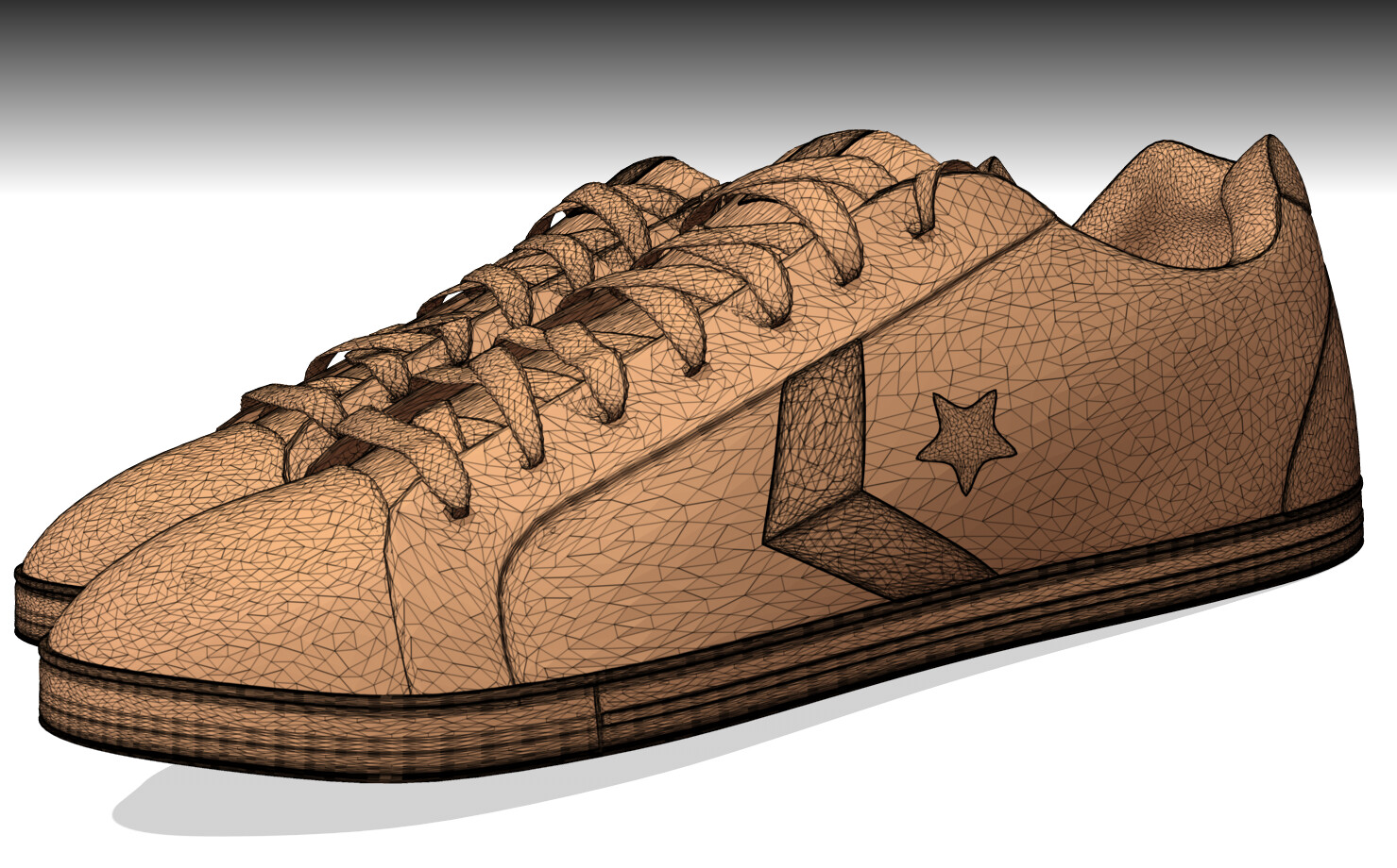 ArtStation - CONVERSE NEW SHOES low-poly PBR | Game Assets