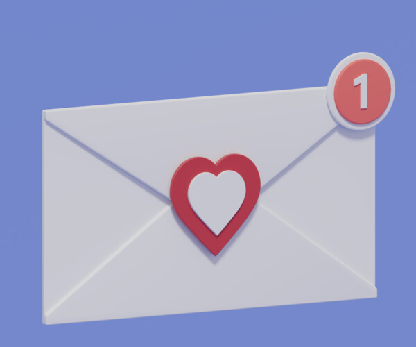 ArtStation - Cartoon Envelope | Resources