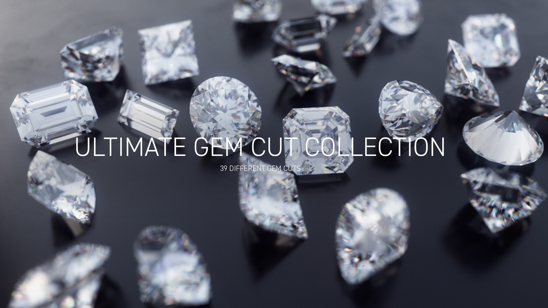 ArtStation - Ultimate Gem Cut Collection | Resources