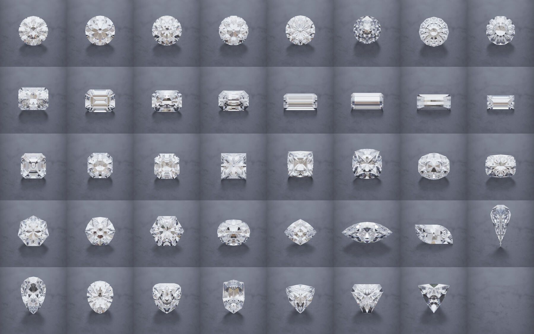 ArtStation - Ultimate Gem Cut Collection | Resources