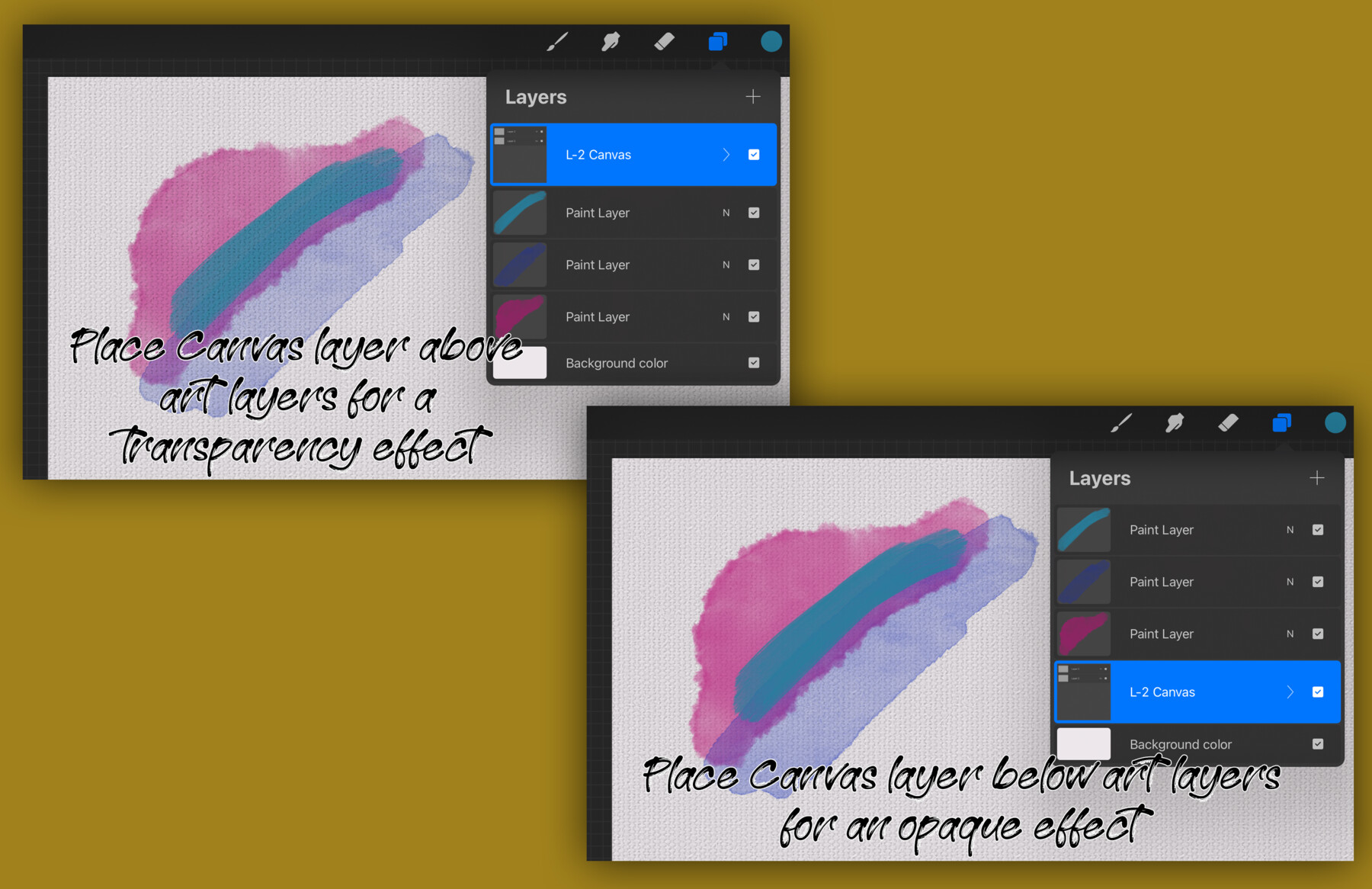 ArtStation - 22 Free Linen Canvas Procreate Brushes | Brushes