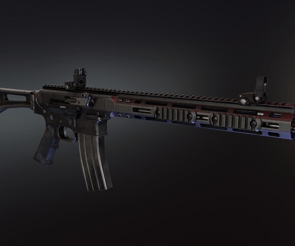 ArtStation - Brownells BRN-180 Rifle | Game Assets