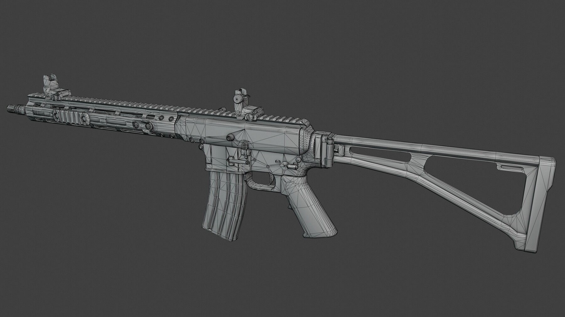 ArtStation - Brownells BRN-180 Rifle | Game Assets