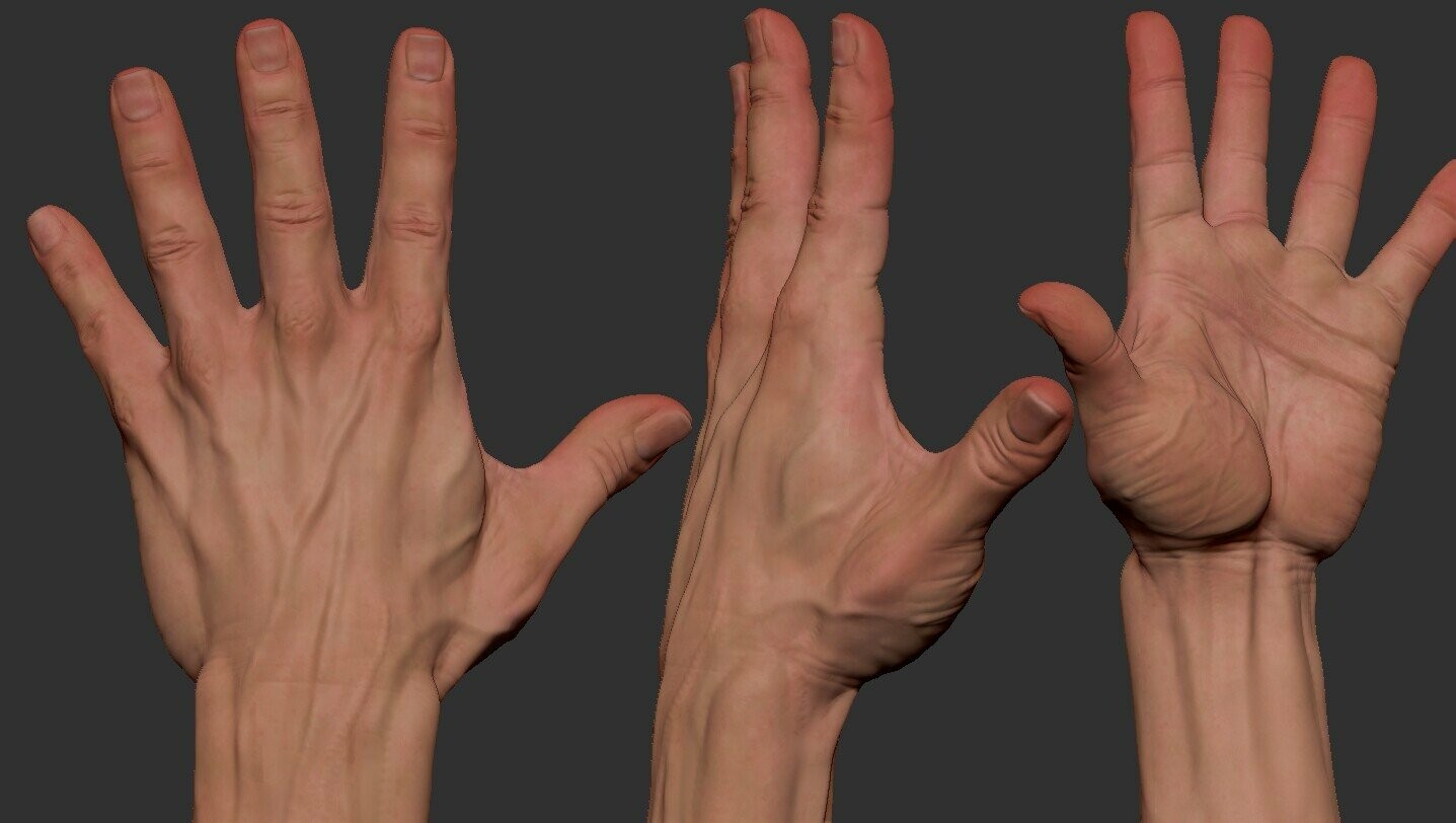 ArtStation - Neutral Hand Tutorial | Tutorials