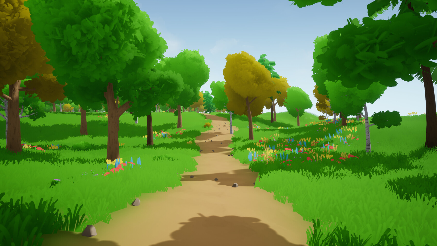 ArtStation - Stylized Painted Nature | Game Assets