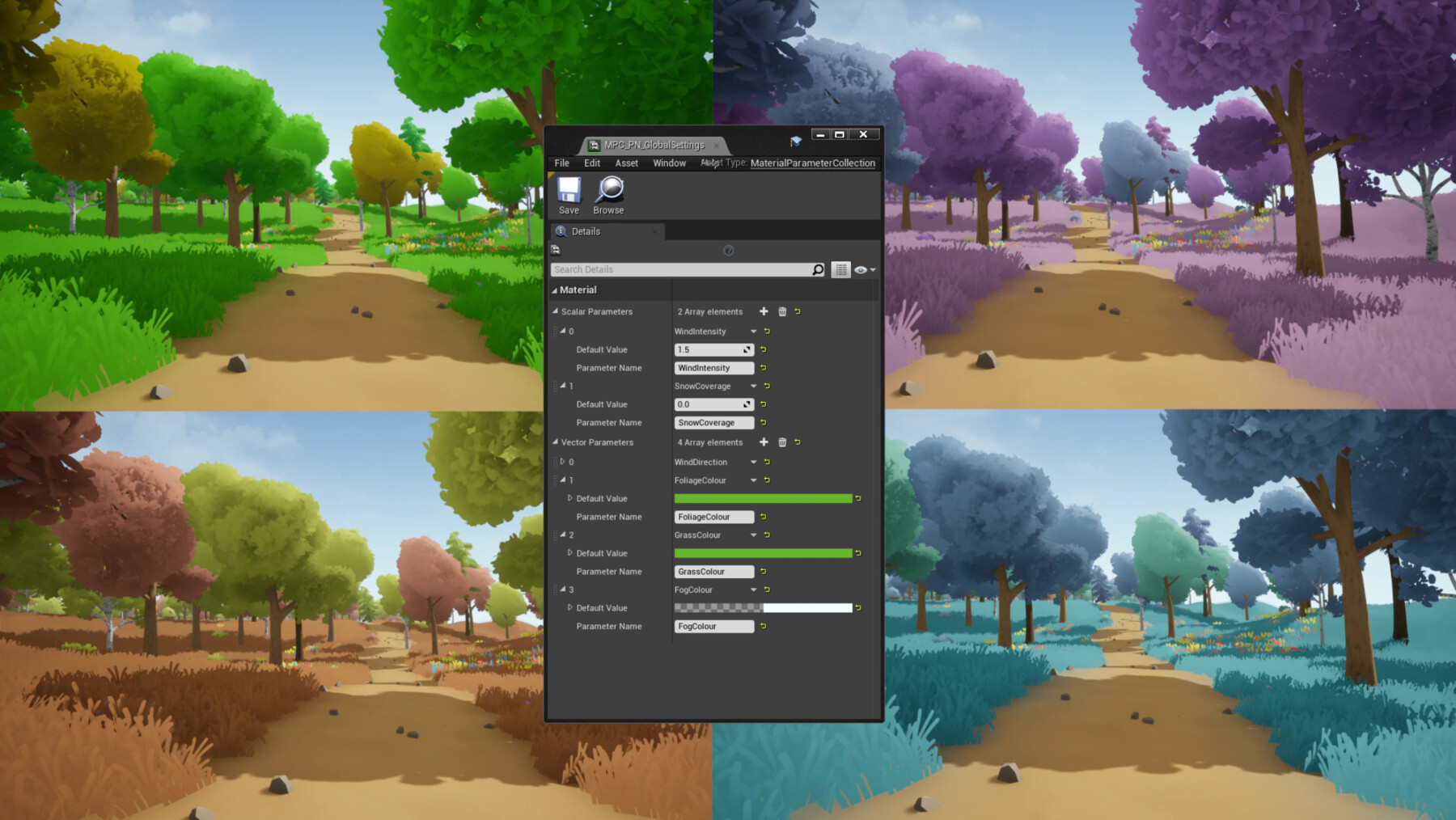ArtStation - Stylized Painted Nature | Game Assets