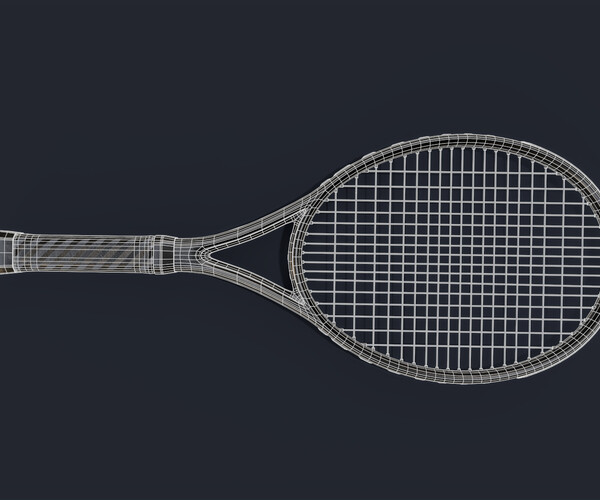 ArtStation - Tennis Racket - Lowpoly | Resources