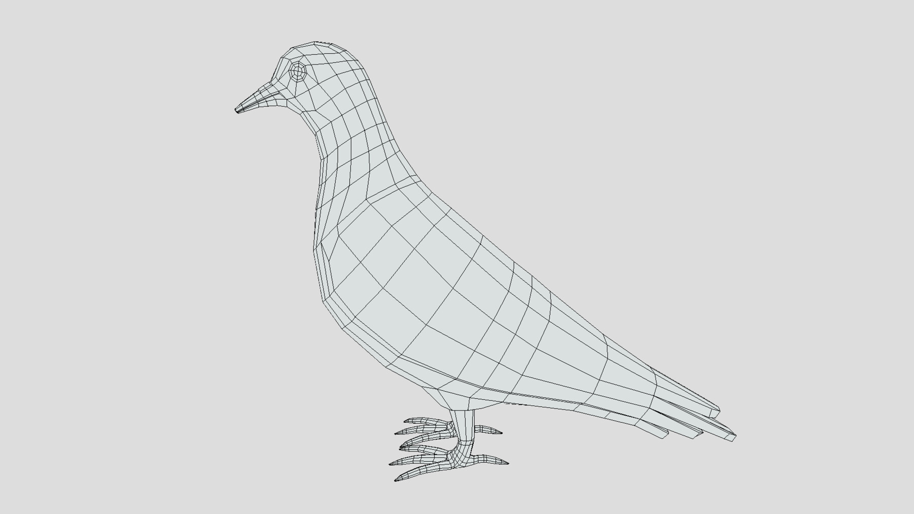 ArtStation - Low Poly Cartoon Pigeon | Game Assets