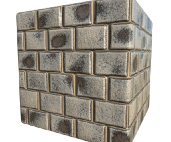 ArtStation - 20 Brick Textures for 3D Models | Resources