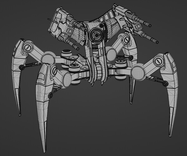 ArtStation - Scorpenek annihilator droid - Star Wars | Resources