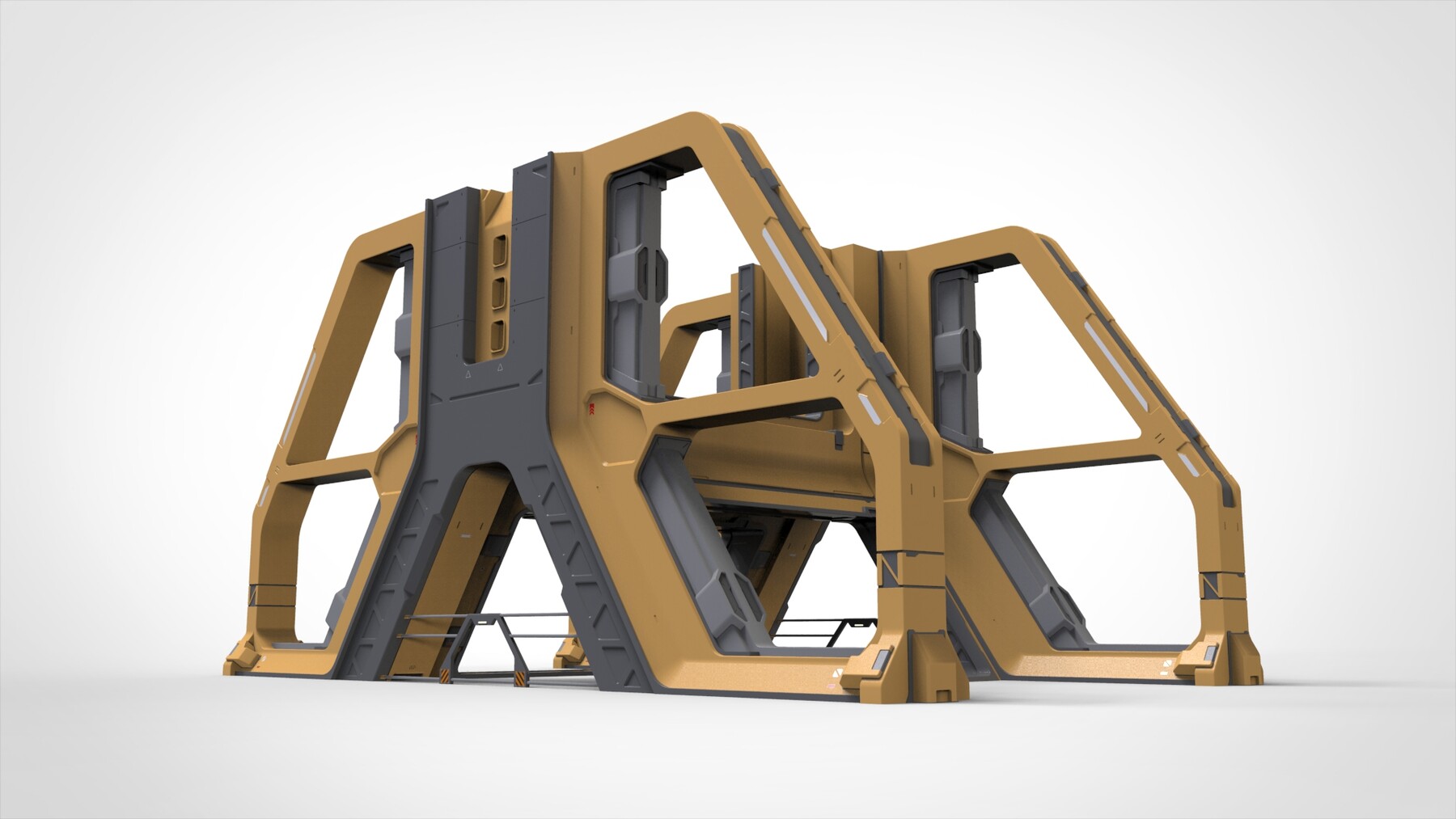 ArtStation - Sci Fi Modular Environment 17 | Resources