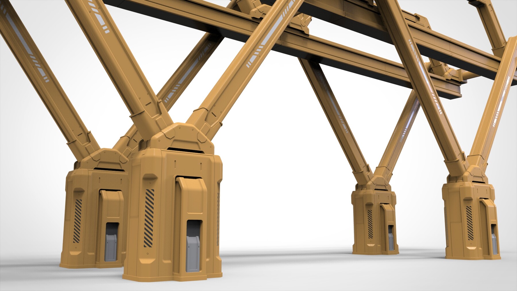 ArtStation - Sci Fi Modular Environment 17 | Resources