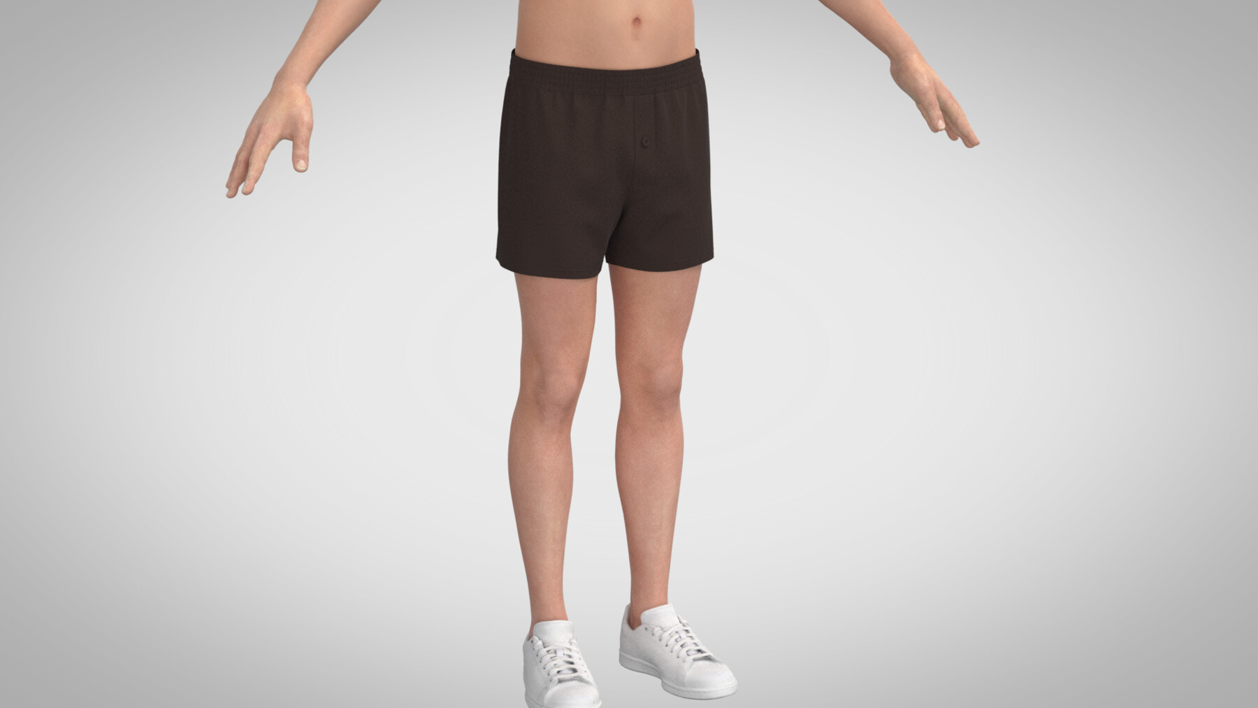 ArtStation - Knit Boxer Shorts, Marvelous Designer, +fbx, obj | Resources