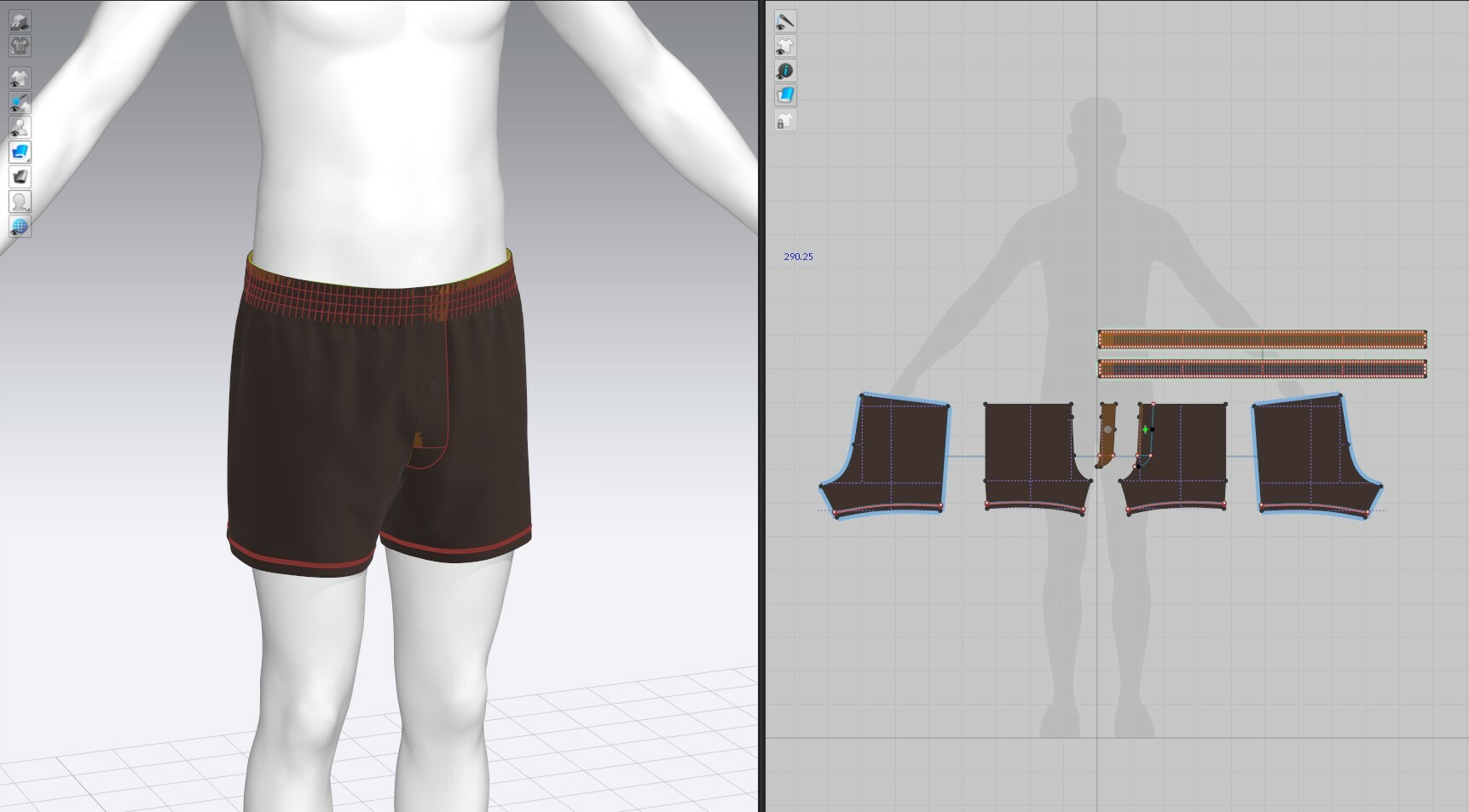 ArtStation - Knit Boxer Shorts, Marvelous Designer, +fbx, obj | Resources