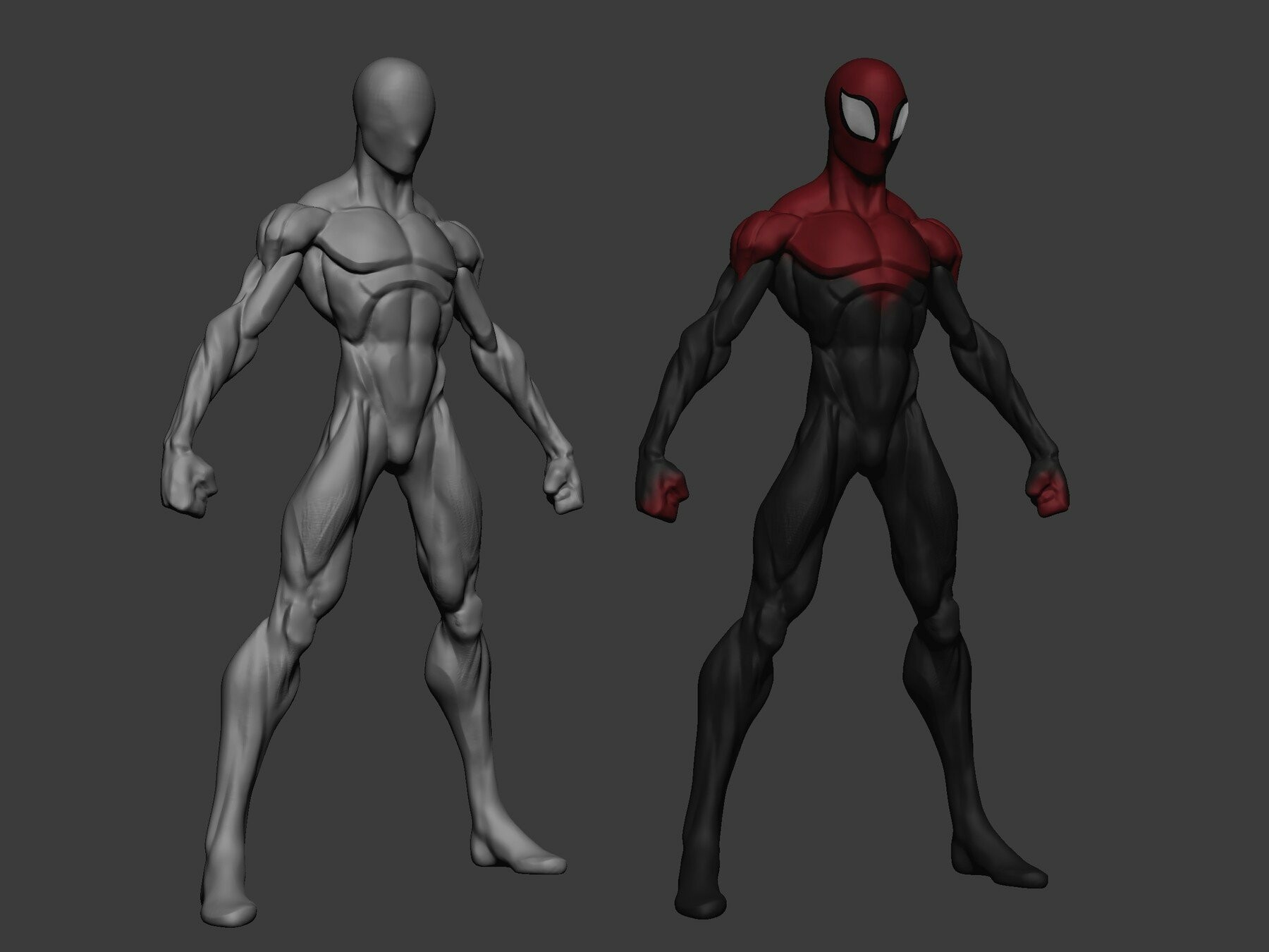 ArtStation - Stylized Basebody Male (Sketch) | Resources