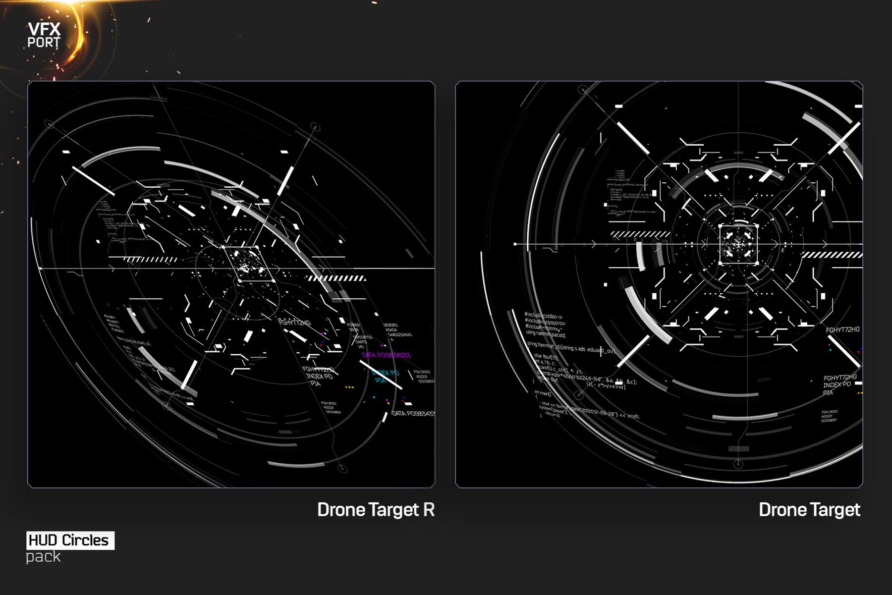 ArtStation - 20 HUD Circle Pack | Game Assets