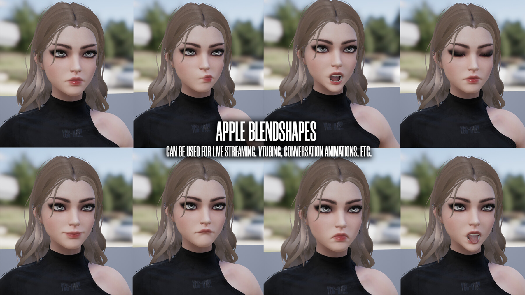 ArtStation - Techwear Girl - Game Ready | Game Assets