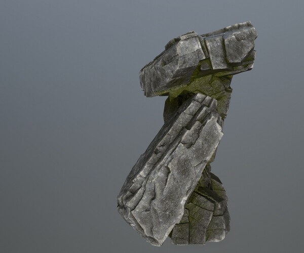 ArtStation - rock monster | Game Assets