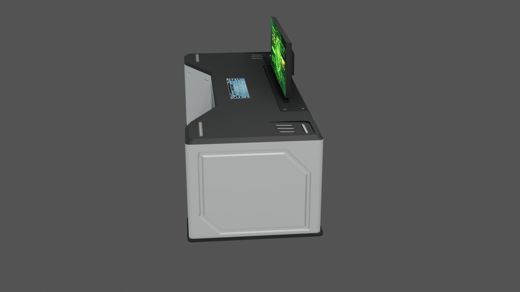 ArtStation - Sci-Fi Lab Table - Low poly - PBR - Game ready | Game Assets