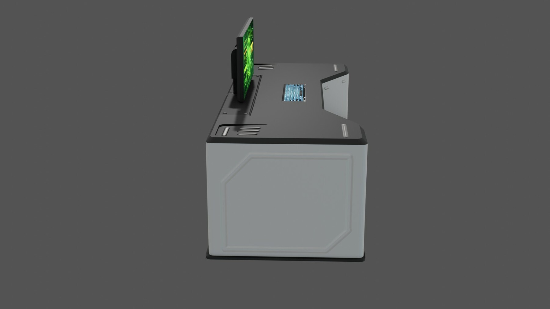 ArtStation - Sci-Fi Lab Table - Low poly - PBR - Game ready | Game Assets