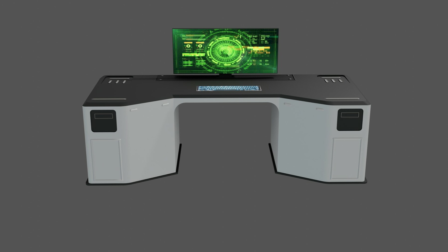 ArtStation - Sci-Fi Lab Table - Low poly - PBR - Game ready | Game Assets