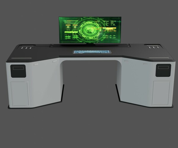 ArtStation - Sci-Fi Lab Table - Low poly - PBR - Game ready | Game Assets