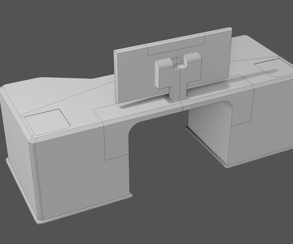 ArtStation - Sci-Fi Lab Table - Low poly - PBR - Game ready | Game Assets