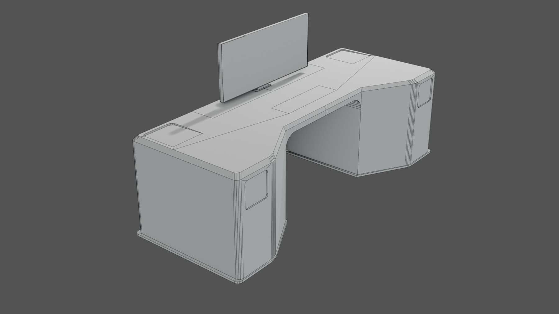 ArtStation - Sci-Fi Lab Table - Low poly - PBR - Game ready | Game Assets