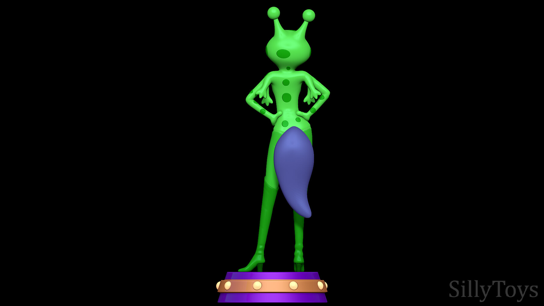 ArtStation - Porsha Crystal Alien Suit - Sing 2 3D print model | Game ...