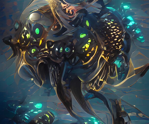 ArtStation - Abyssal Beast and Monster 700 Image Pack Stock | Artworks