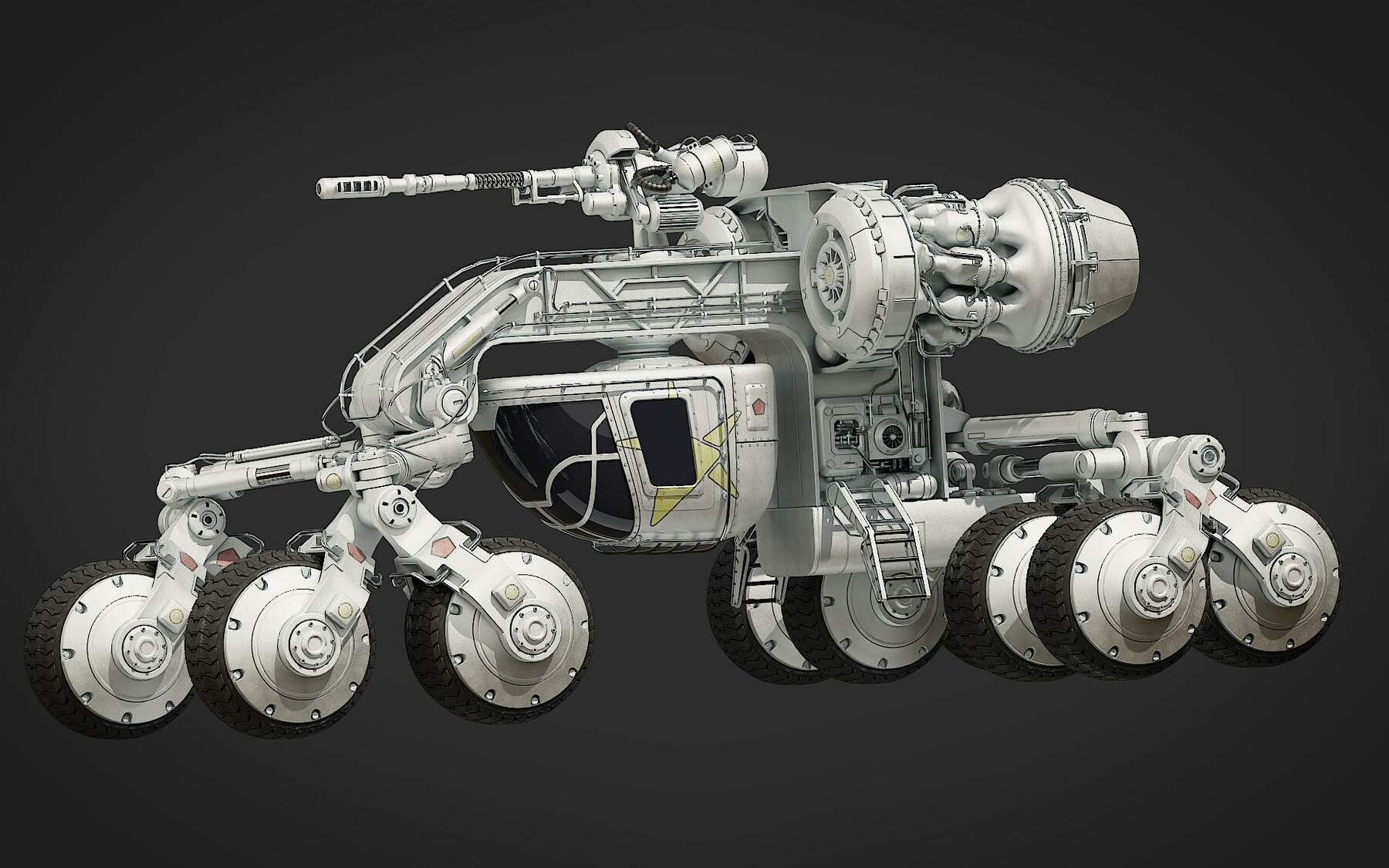ArtStation - Scifi Rover | Resources