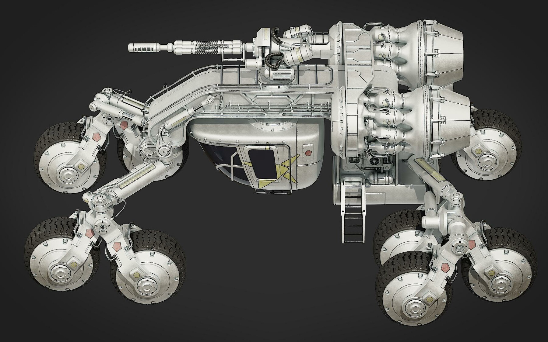 ArtStation - Scifi Rover | Resources