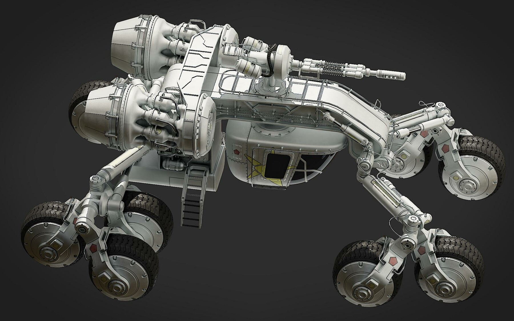 ArtStation - Scifi Rover | Resources