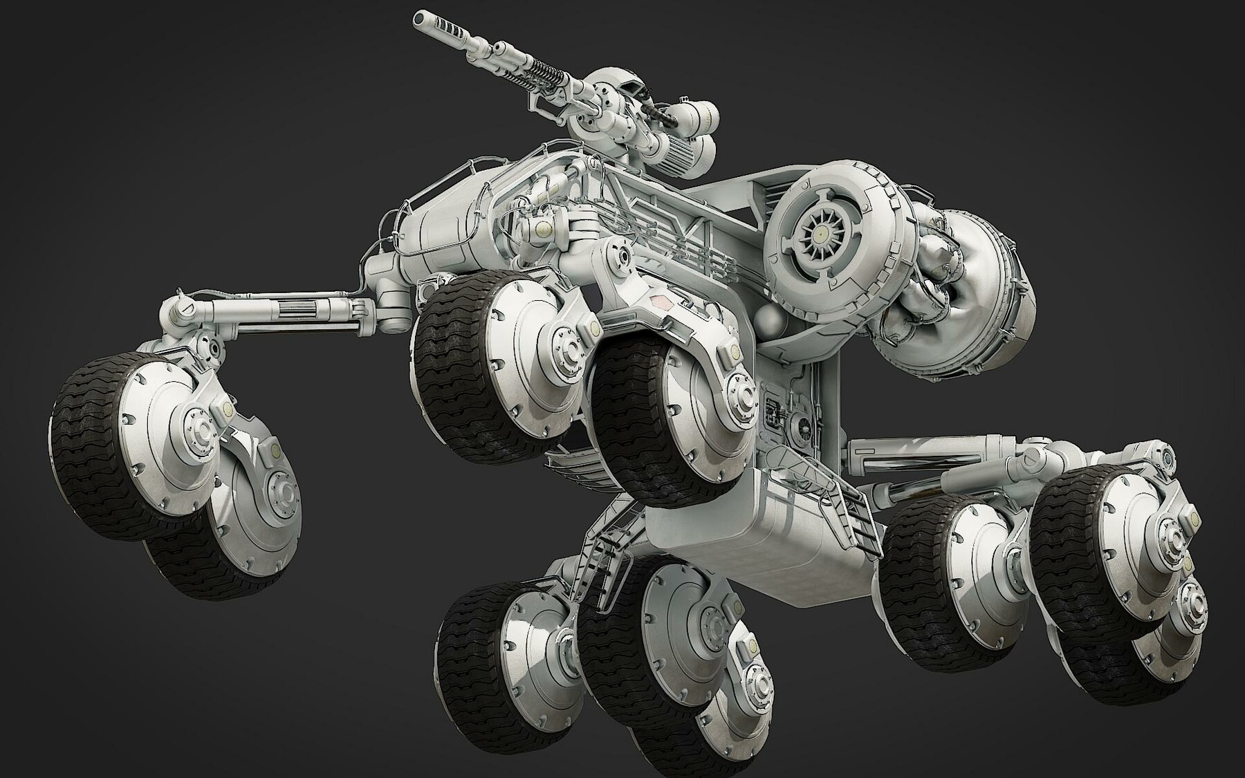 ArtStation - Scifi Rover | Resources