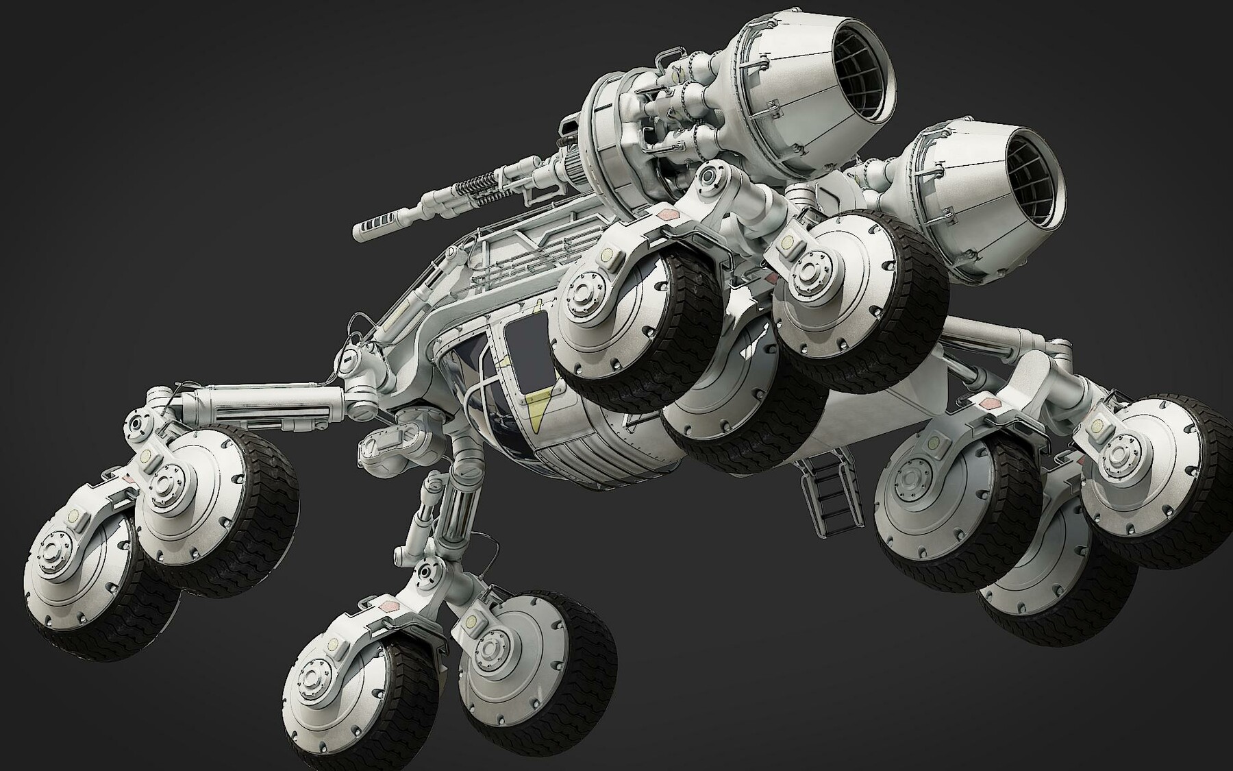 ArtStation - Scifi Rover | Resources
