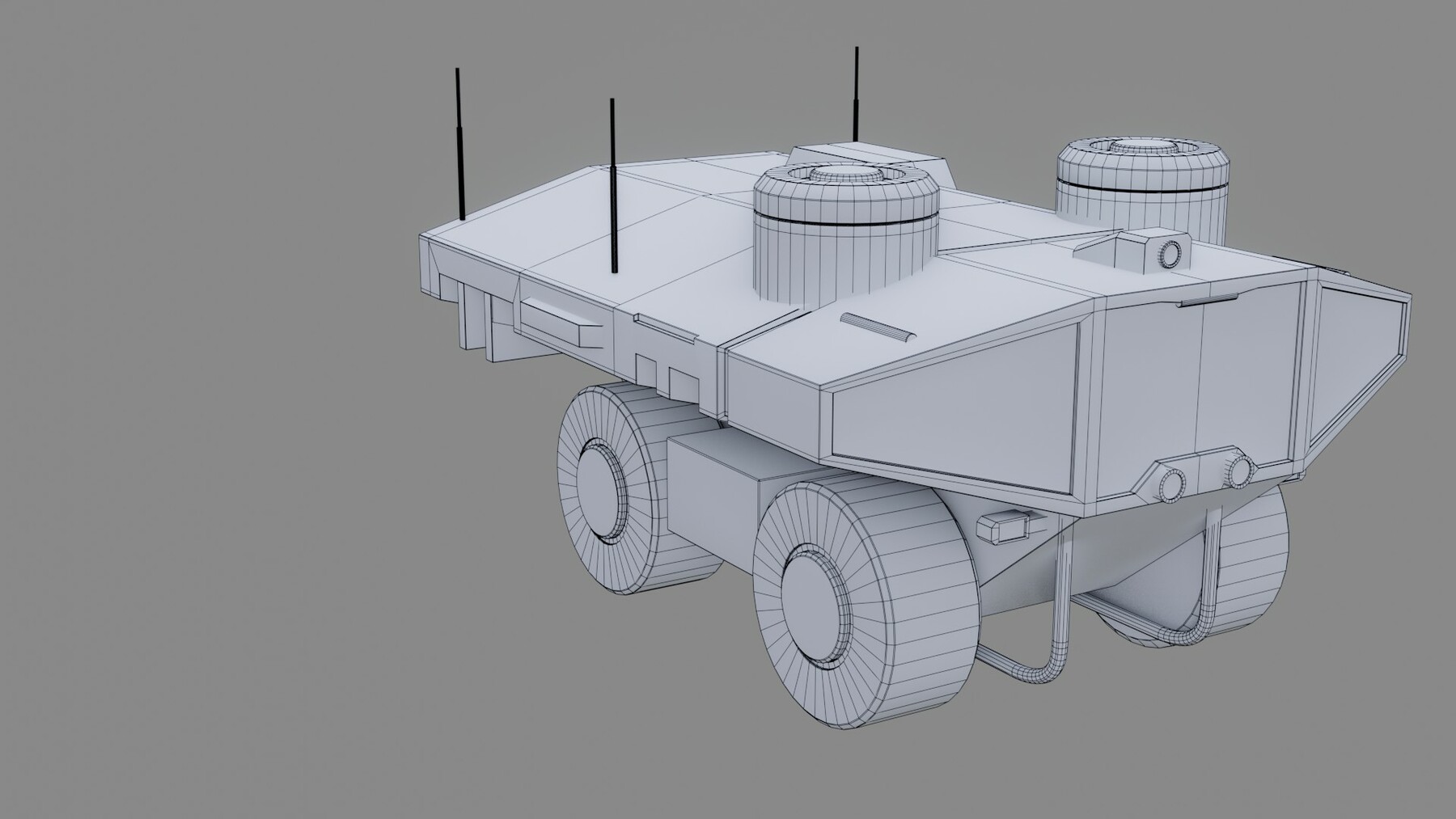 ArtStation - Sci-Fi Rover - Low Poly - Game Ready - PBR | Game Assets