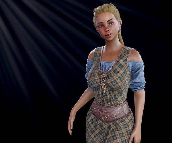 ArtStation - Female NPC pack | Game Assets