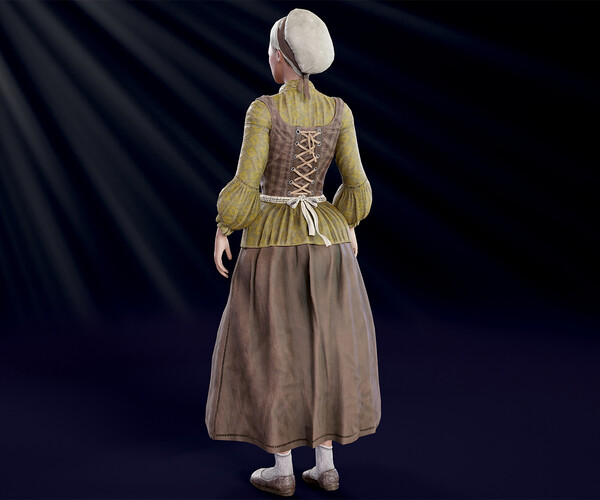 ArtStation - Female NPC pack | Game Assets