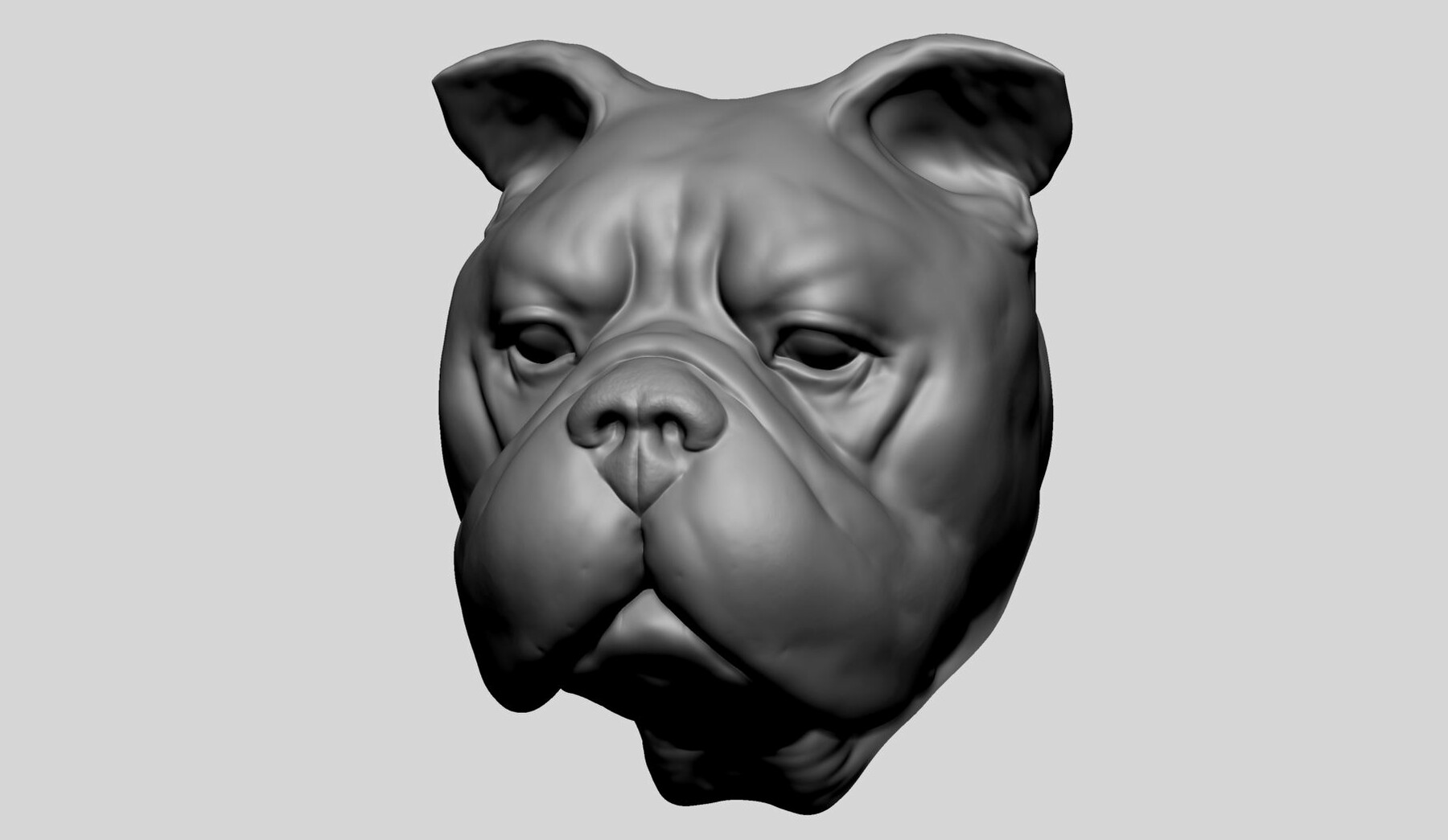 ArtStation - Dog Bust 03 | Resources