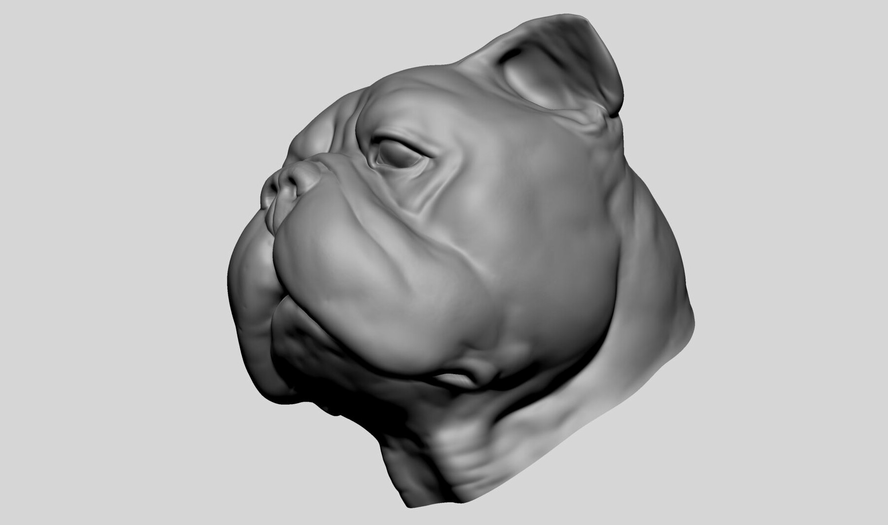 ArtStation - Dog Bust 03 | Resources