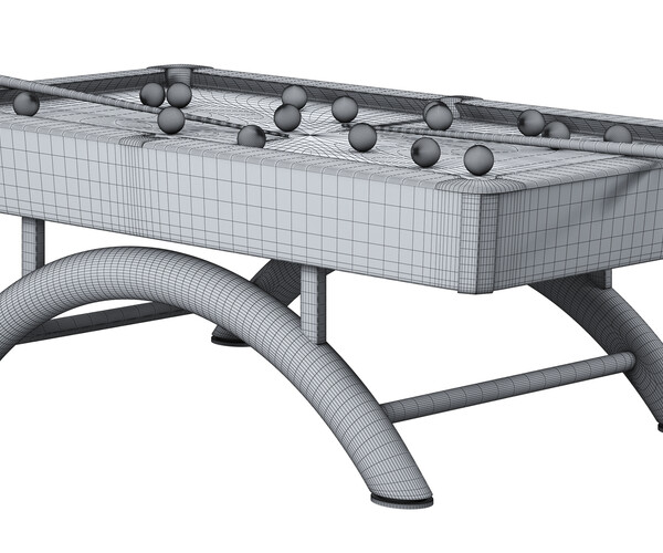 ArtStation - Pool Table 02 | Game Assets