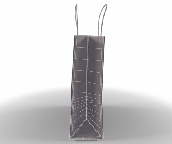 ArtStation - Paper Bag 3D Model | Resources