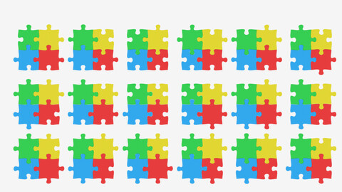 ArtStation - Jigsaw Puzzle Collection | Resources